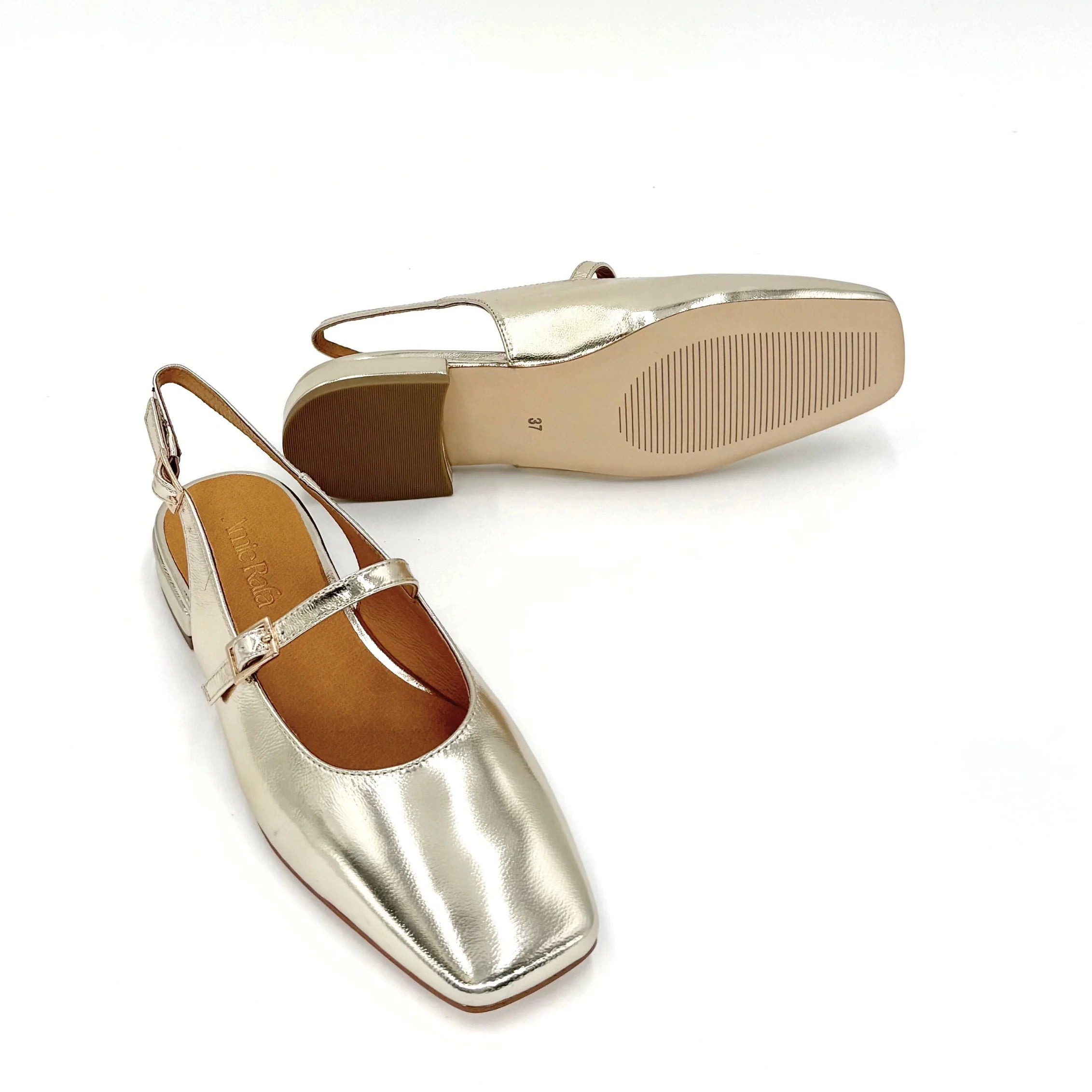 AMIE RAFA ATHENA SQUARE TOE MJ FLAT – Shoe Market NYC